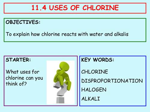 11.4 Uses of Chlorine by gavinterry24 | Teaching Resources