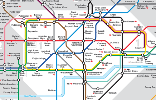 Bearings Tube Map Challenge | Teaching Resources
