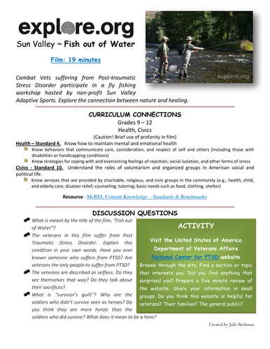 Fish Out of Water | Teaching Resources