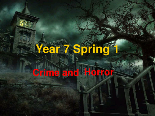 Horror genre - Writing Horror stories Lesson 1 PP by MissRathor - UK ...