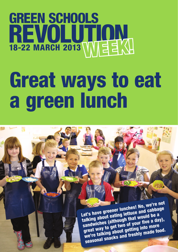 Great ways to eat a green lunch | Teaching Resources