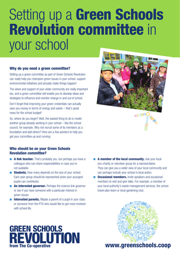 Setting up a Green Schools committee | Teaching Resources