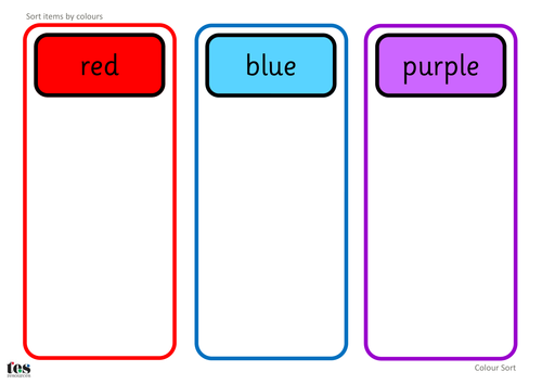 Irish Shamrock Colour Sort TEACCH Activities | Teaching Resources
