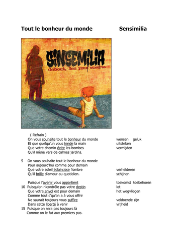 Punto pierna chocar tout le bonheur du monde sinsemilia clip Monopolio ...