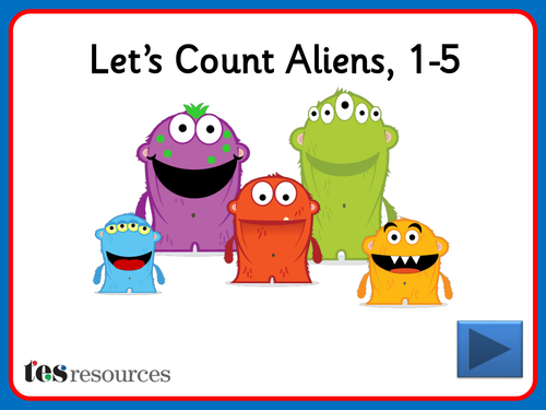 Let's Count Aliens! 1-5 | Teaching Resources