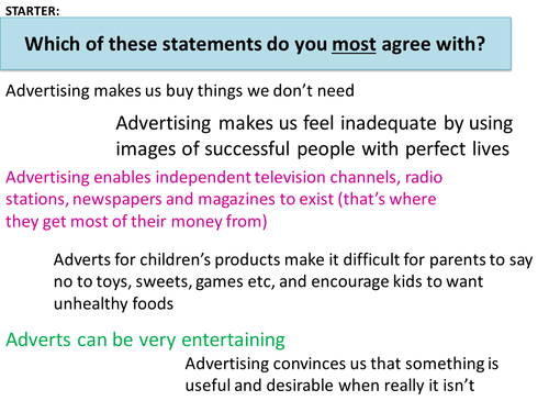 AS Media Issues | Teaching Resources