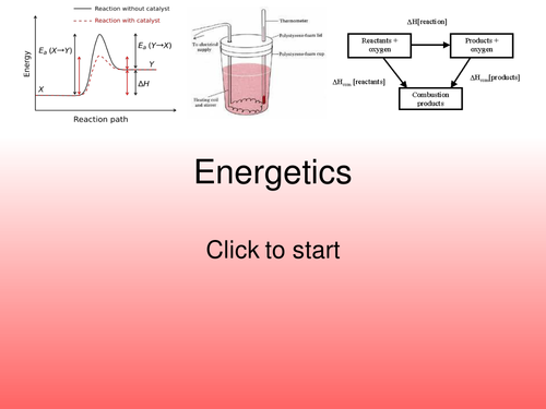 Chemical energetics w/ differentiated questions | Teaching Resources