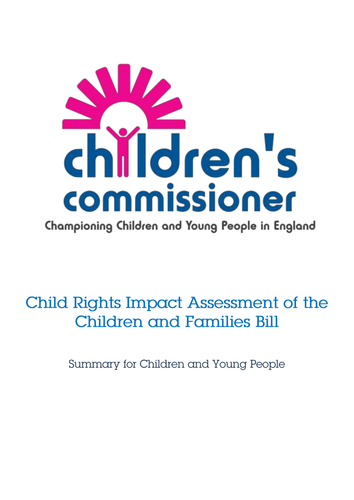 Child Rights Impact Assessment - Summary | Teaching Resources