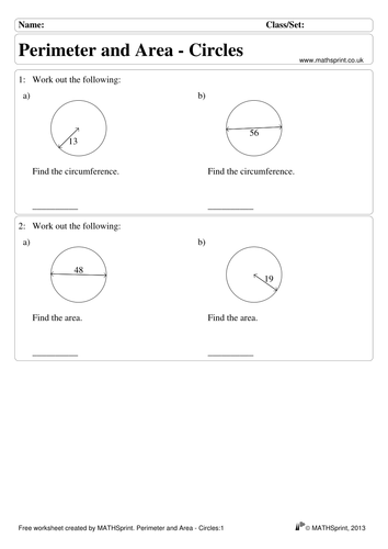 Perimeter And Area Practice Questions Solutions Teaching Resources