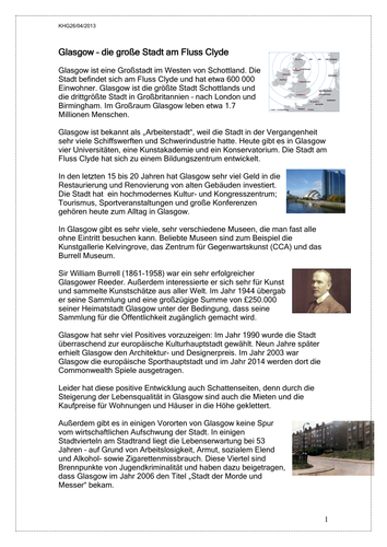 Writing a good text in German by MonsieurMarron - Teaching Resources - TES