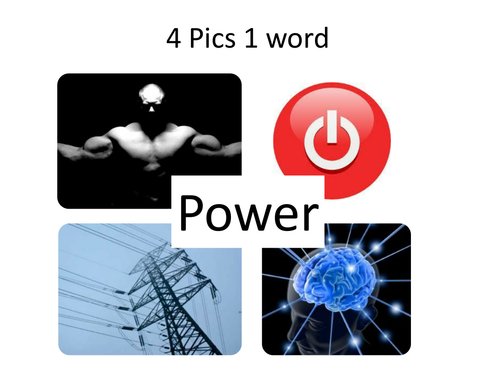 4pics1word Electricity key words | Teaching Resources