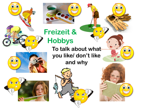 Hobbies Sentence Builder | Teaching Resources