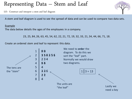 Representing Data Lesson Slides Teaching Resources