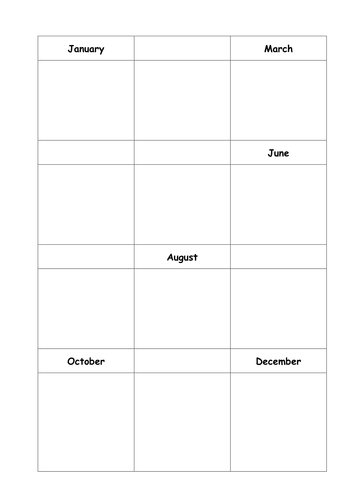 Months of the Year Powerpoint | Teaching Resources