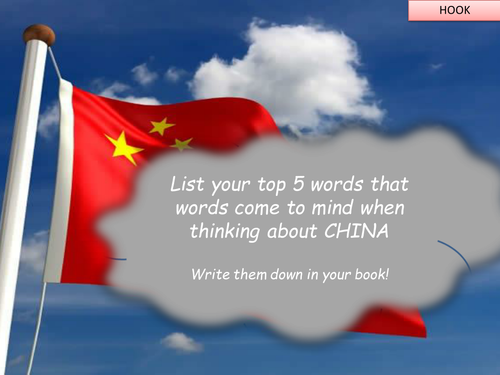 China Leaflet Making Assessment | Teaching Resources
