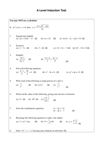 Tes Maths: Back-to-school activities | Tes