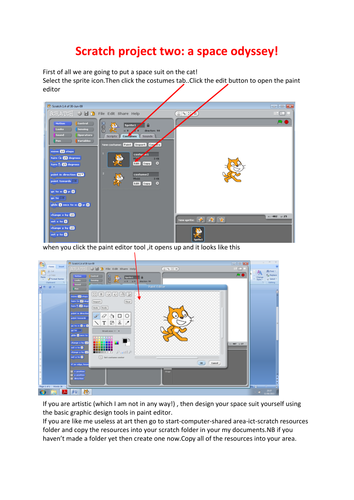 creating a game in scratch | Teaching Resources creating a game in scratch | Teaching Resources