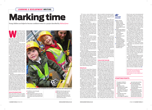 Marking Time | Teaching Resources