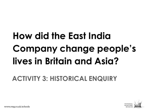 East India Company - Artefact & Source Cards | Teaching Resources