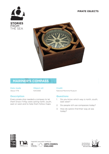 Pirate Images - Compass | Teaching Resources
