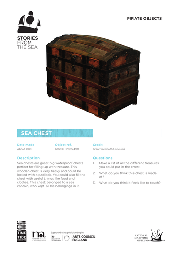 Pirate Images - Sea Chest | Teaching Resources