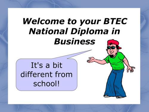BTEC BUSINESS NATIONAL DIPLOMA VIDEO LOOP | Teaching Resources