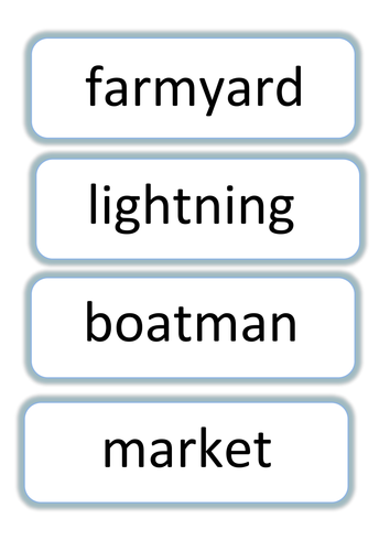 Polysyllabic flashcards phase 4 | Teaching Resources