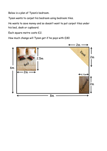 Compound Area using Subtraction (Functional) | Teaching Resources