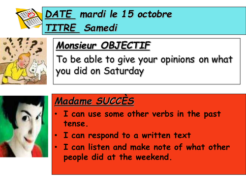 Métro 2 rouge pages 10-11 | Teaching Resources