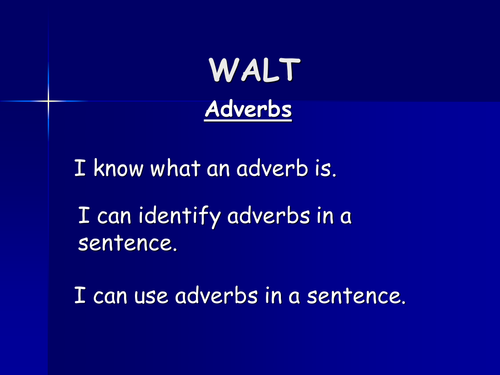 Barry The Fish with Fingers - Verbs and Adverbs | Teaching Resources