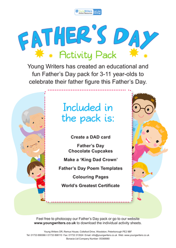 Father's Day Creative Pack | Teaching Resources