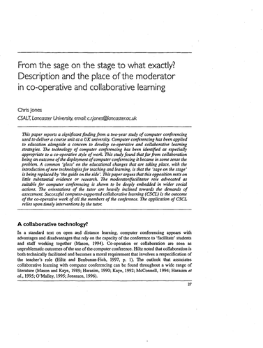 From the sage on the stage to what exactly? | Teaching Resources