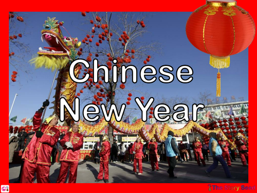 For Kids! Chinese New Year + Nian the Dragon story | Teaching Resources