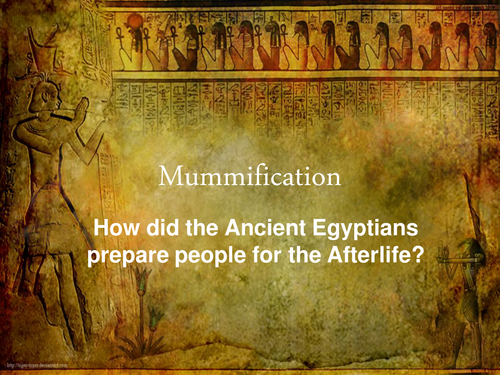 Y3 Ancient Egypt Science Materials | Teaching Resources
