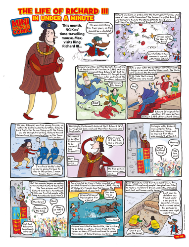 The Life of Richard III in Under a Minute | Teaching Resources