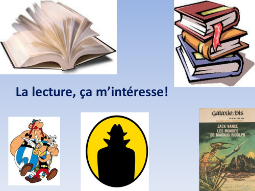 Les types de lecture en France | Teaching Resources