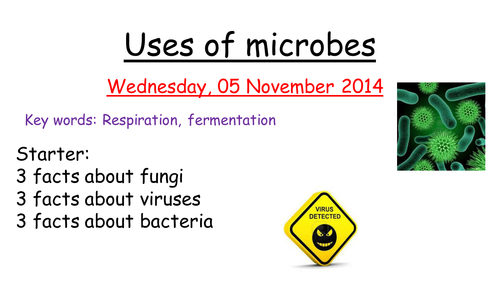 Uses of microbes | Teaching Resources