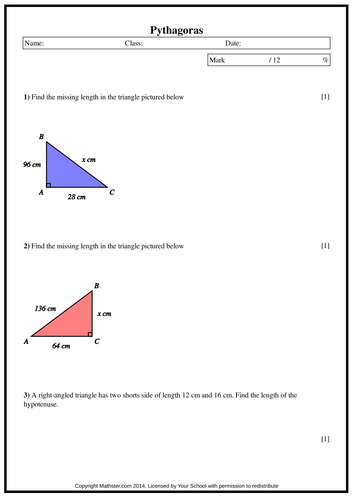 Pythagoras | Teaching Resources Pythagoras | Teaching Resources