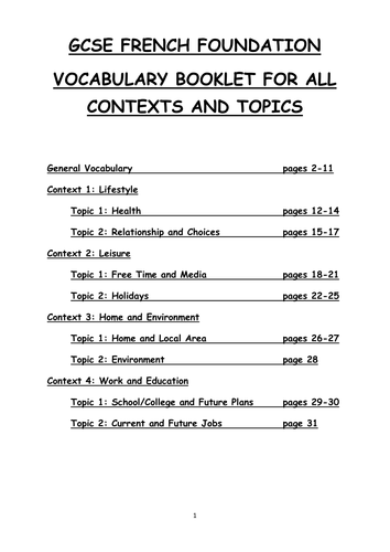 GCSE French revision resources | Tes