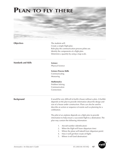 Plan to Fly There Activity | Teaching Resources