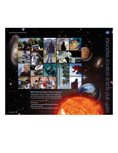 Earth and Space Science Explorers Poster | Teaching Resources