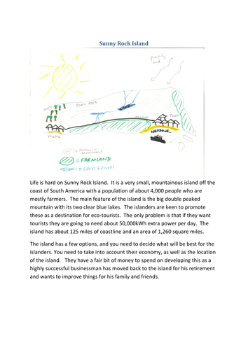 Energy island activities | Teaching Resources