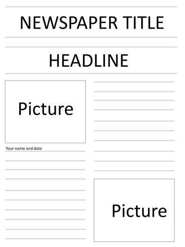 AQA-C1 7.2 Earthquake newspaper activity | Teaching Resources