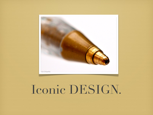 What is an Iconic Design | Teaching Resources
