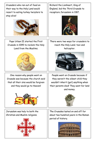 Why did some people go on Crusade? (Crusades SOW lesson 2) | Teaching ...