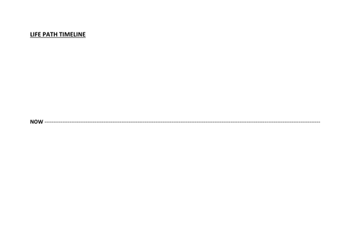 TIMELINE (LIFE-PATH) | Teaching Resources
