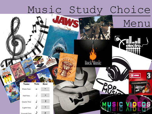 Choice Stimulus for Music Research | Teaching Resources