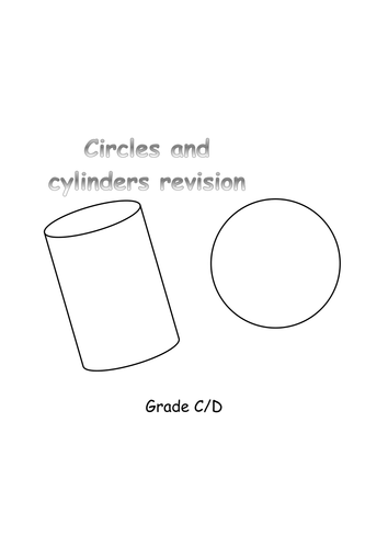 Circles and cylinders | Teaching Resources