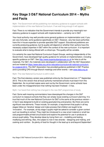 National Curriculum myths and facts: Secondary | Teaching Resources National Curriculum myths and facts: Secondary | Teaching Resources