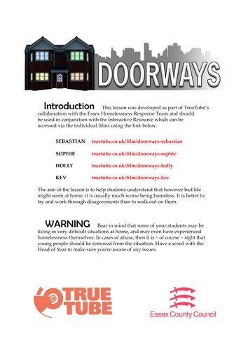 Doorways | Teaching Resources
